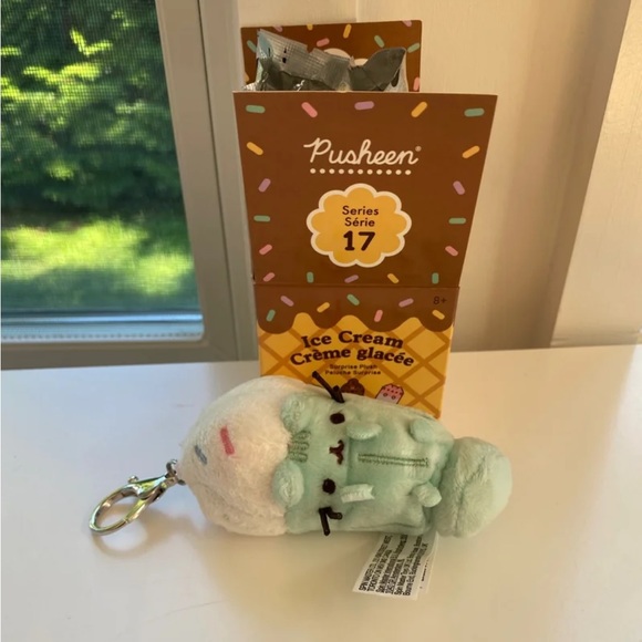 Pusheen | Toys | Nib Pusheen Ice Cream Keychain Series 7 Milkshake ...
